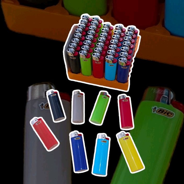 BIC Disposable Lighter J3 Slim 1pcs | Shopee Malaysia