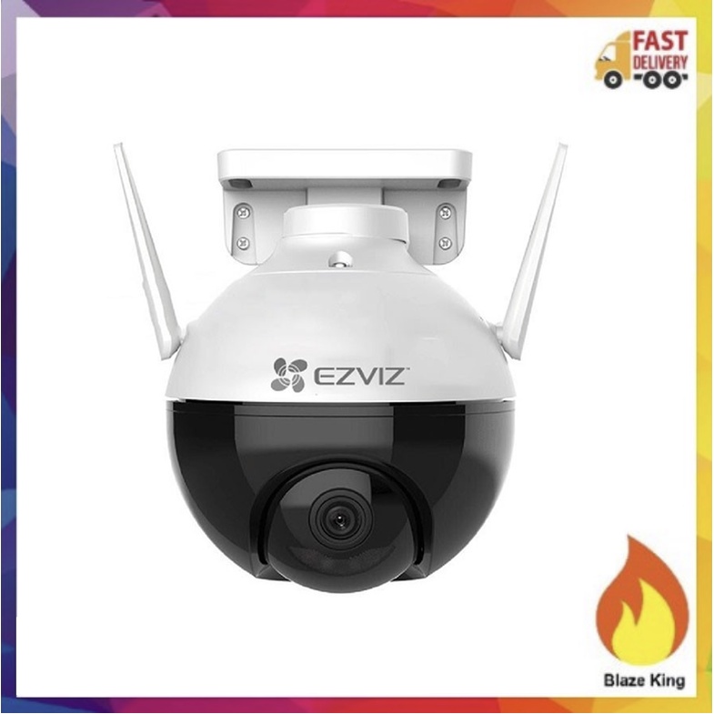 EZVIZ C8C 1080P (2MP) PTZ Pan & Tilt Outdoor Wireless Security CCTV ...
