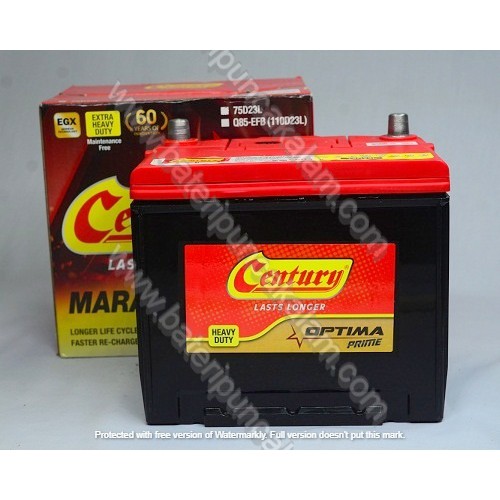 Bateri kereta Century Amaron 75D23L Battery [Puncak Alam] | Shopee Malaysia
