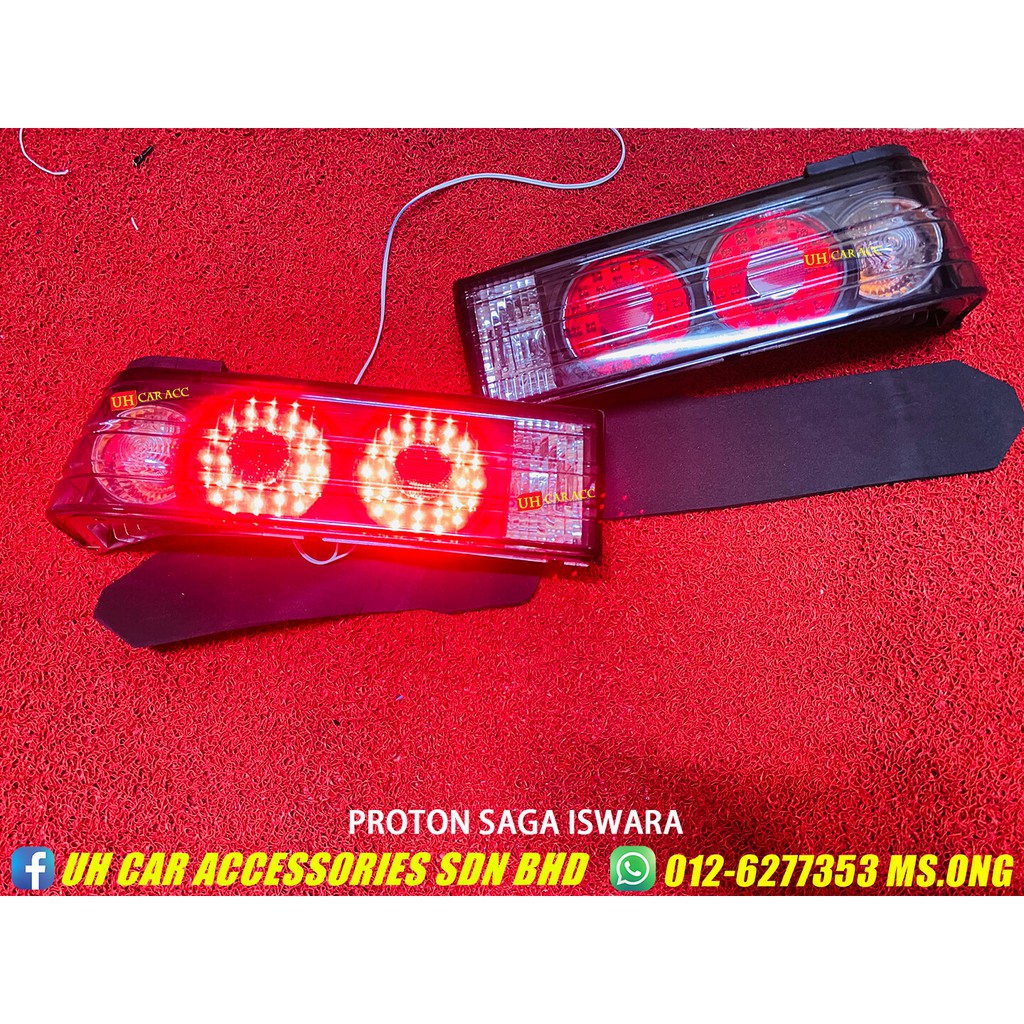 Proton Saga Iswara LED Tail Light Taillamp Lamp [READY STOCK] | Shopee ...
