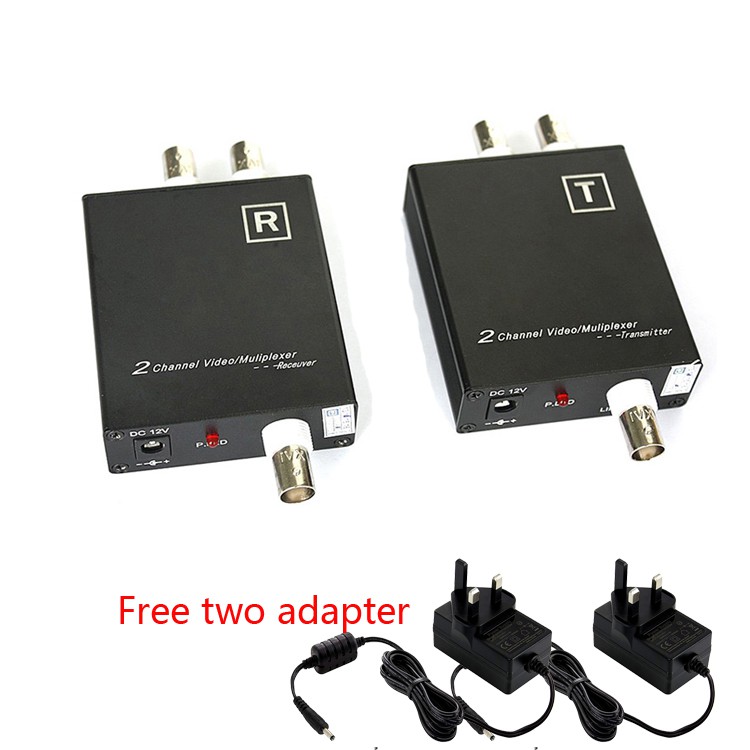 Cctv Camera 2ch 3ch 4ch Coaxial Cable Video Signal Multiplexer Adder ...