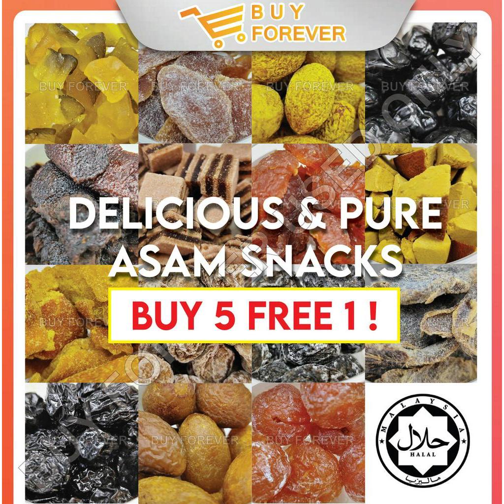 【HALAL】Sedap & Pure Asam Snacks Asam Boi / Asam Plum / Kulit Limau ...