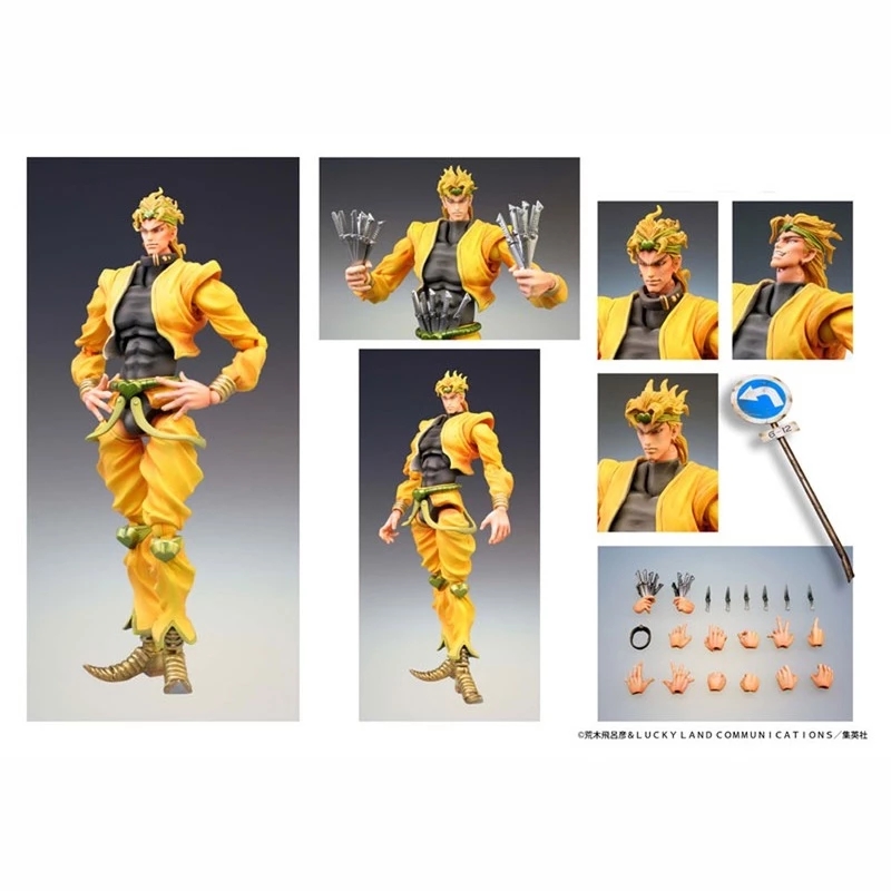 NEW 17cm Anime JOJOs Bizarre Adventure Dio Brando PVC Action Figure ...