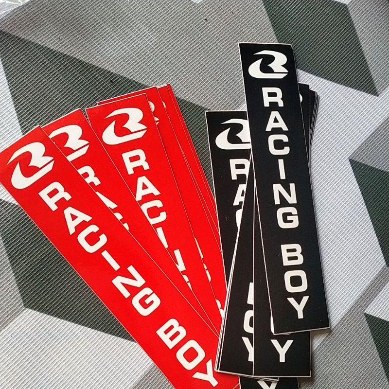 Rcb RACINGBOY logo Sticker Rim Sticker bottom Sticker rcb PRINTING ...