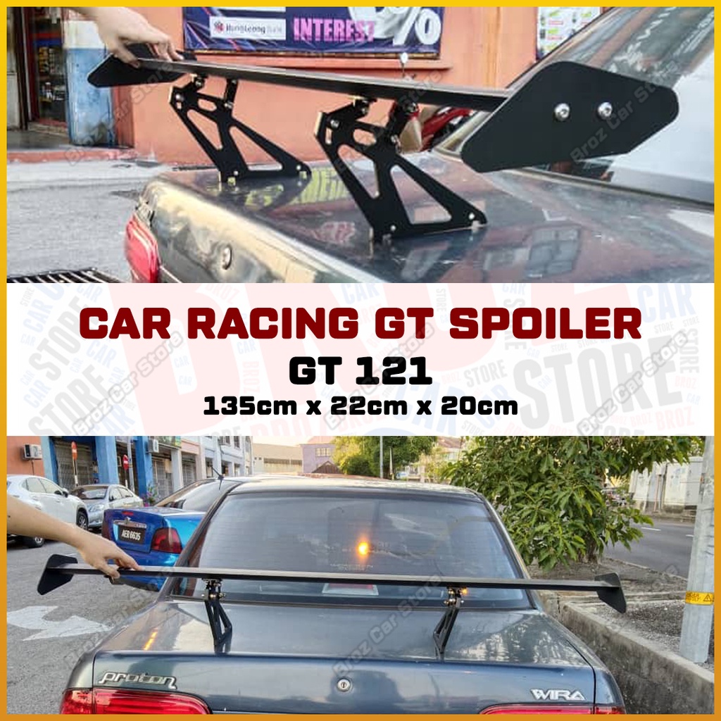 🔥 Universal Car Racing GT Spoiler Aluminum Rear Powder Coated ...