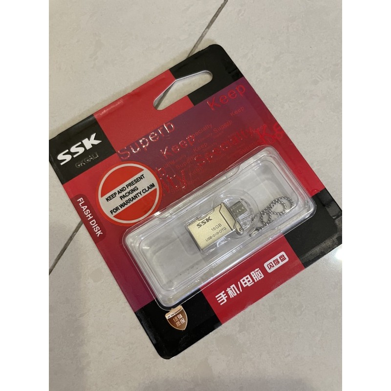 Original SSK 16GB USB OTG Flash Drive | Shopee Malaysia