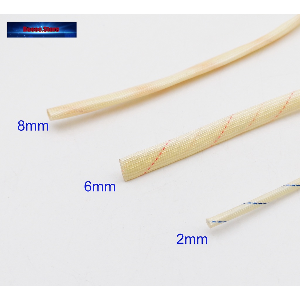 Fiberglass Tube High Temperature Pipe Wire Wrap - Per Meter | Shopee ...