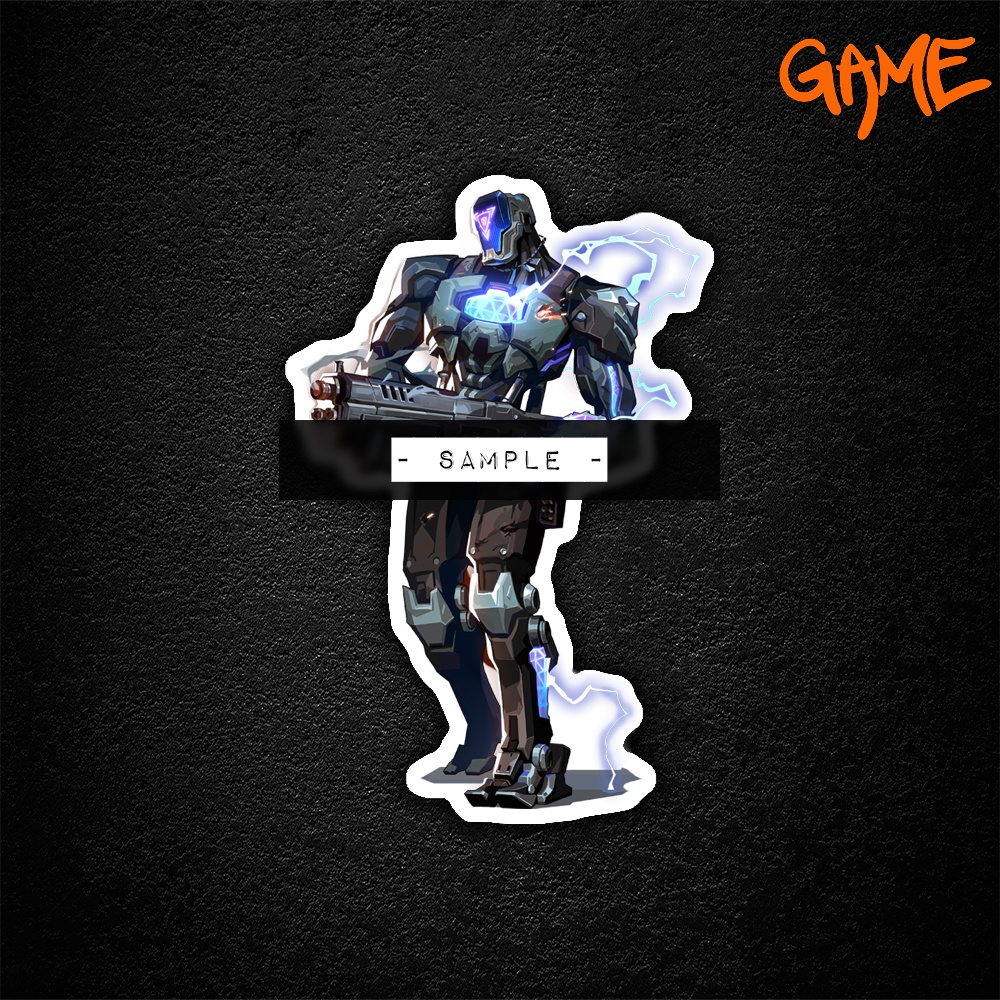 VALORANT - KAY/O - Premium Fan-made Sticker (GAME series) | Shopee Malaysia