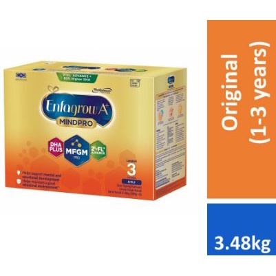 Enfagrow A+ MindPro 2'-FL Step 3 Asli Original 3.48kg Milk Formula ...