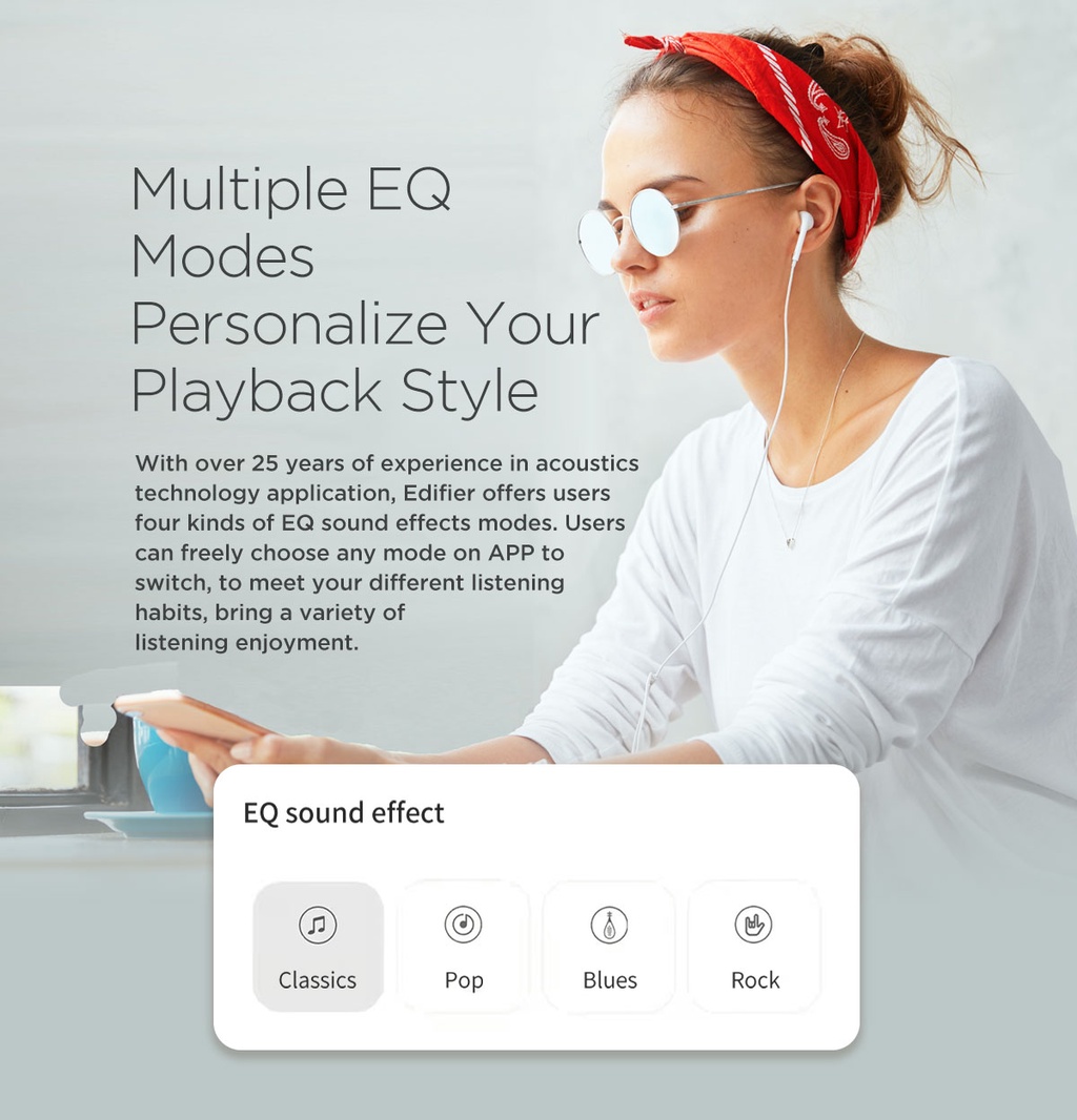 Edifier P180 USB-C Hi-Res USB-C Wired Earphones With Connect ...