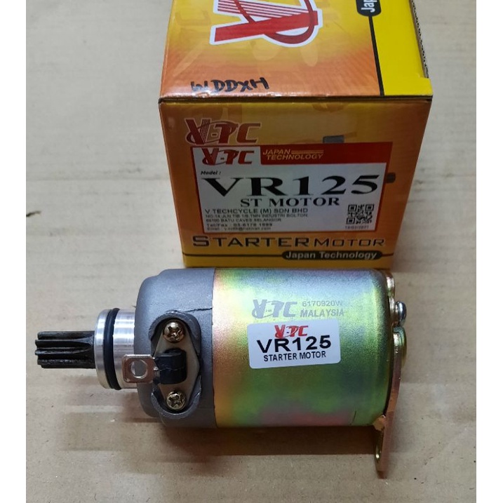 SUZUKI SCOOTER V100 VR125 VR 125 STARTER MOTOR START SUNMO VTC | Shopee ...