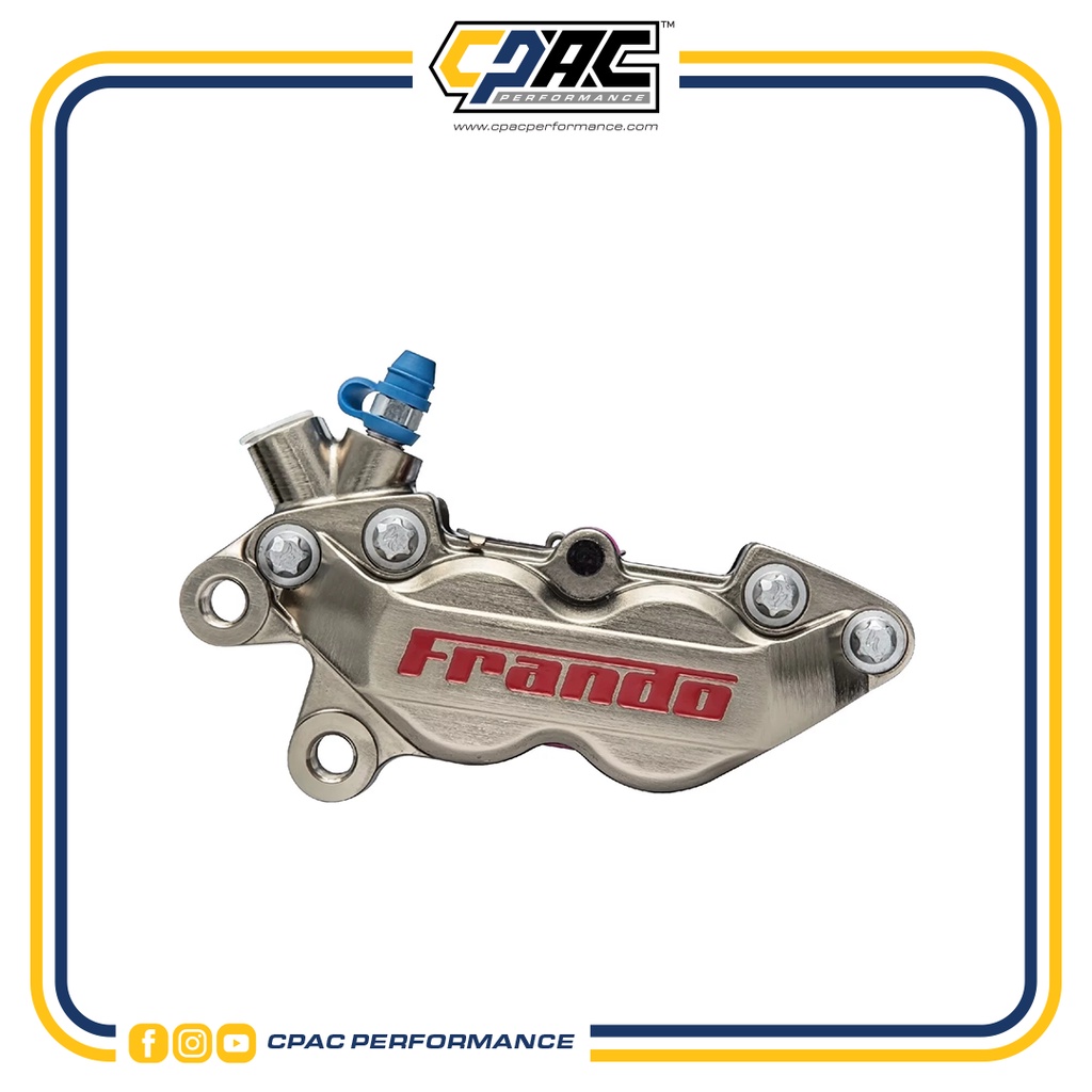FRANDO FR6 - 4 Piston Forged Brake Caliper (Axial) | Shopee Malaysia