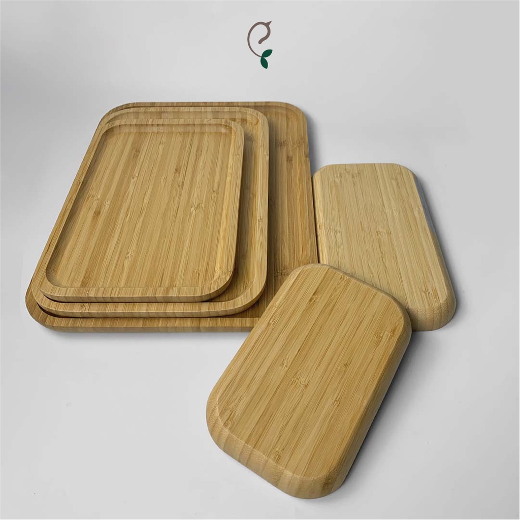 【𝗖𝗟𝗘𝗔𝗥𝗔𝗡𝗖𝗘 𝗦𝗔𝗟𝗘】NAVAKI Bamboo Rectangle Plate Japanese Style Wooden ...