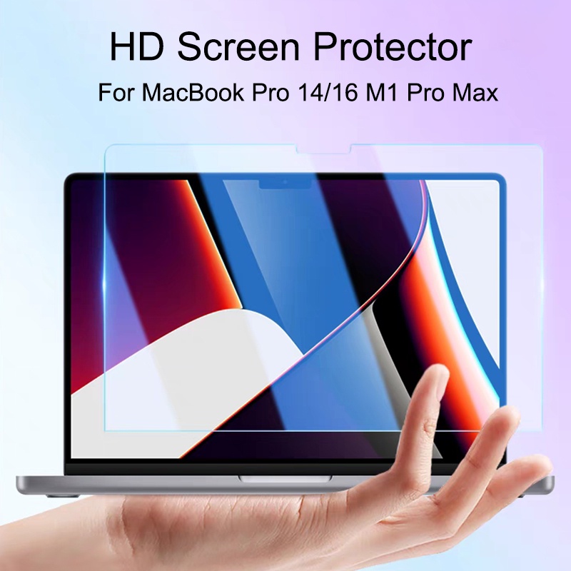 HD Screen Protector for 2021 MacBook Pro 14 16 inch M1 Max Pro A2442 ...