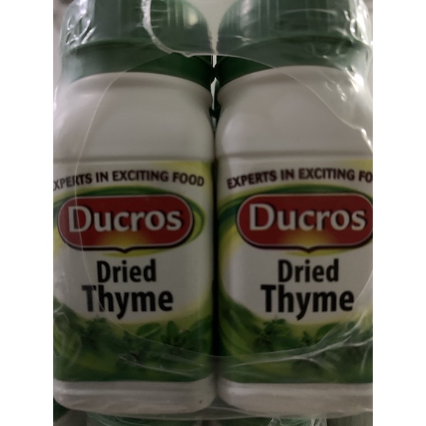 Thyme leaves of good quality 10g (Ducros: packed in France) | Shopee ...