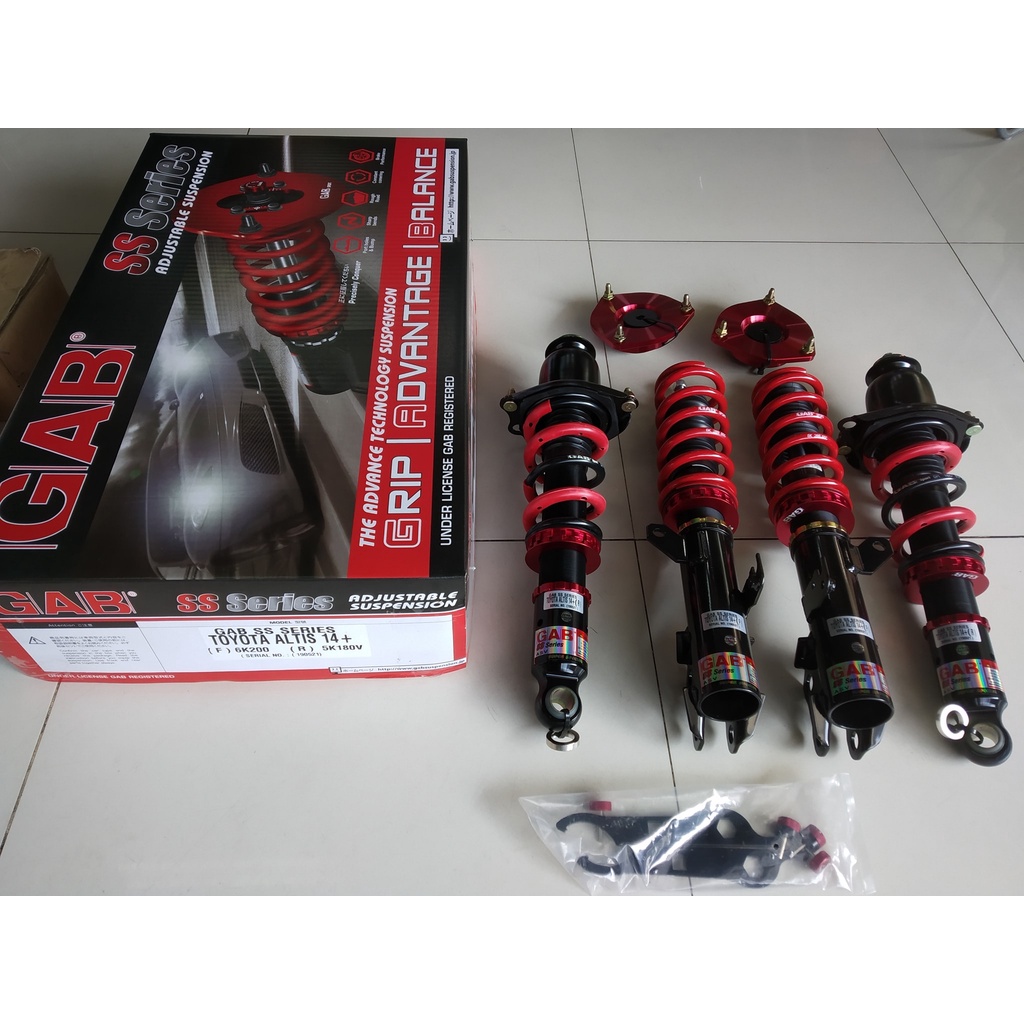Toyota Corolla AE90 / AE101 / AE111 - GAB SS SERIES FULLY ADJUSTABLE ...
