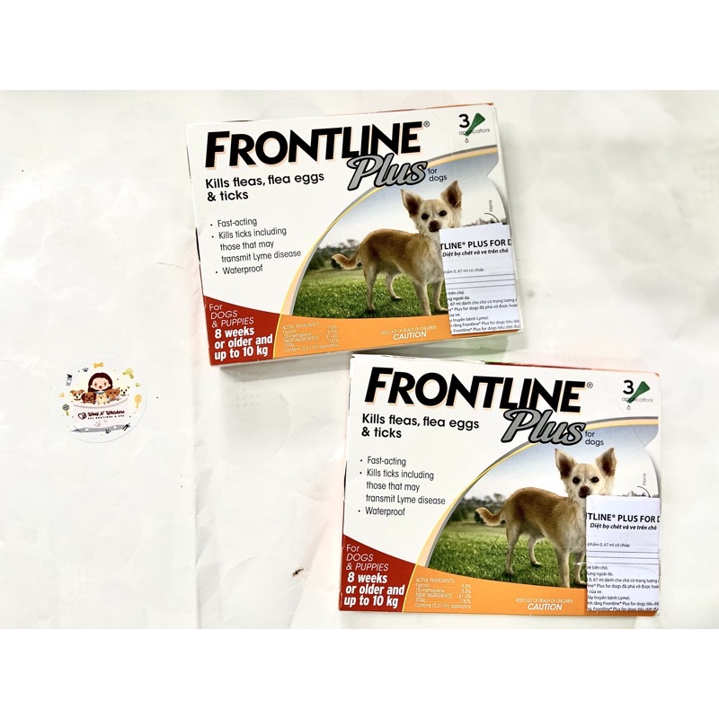 Frontline Plus nape drops for dogs under 10kg | Shopee Malaysia