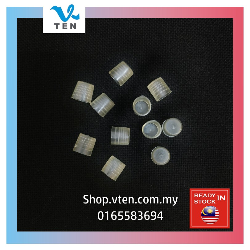 14mm Soft End Cover Cap For 14mm Flexible Round Neon LED Strip Light ...