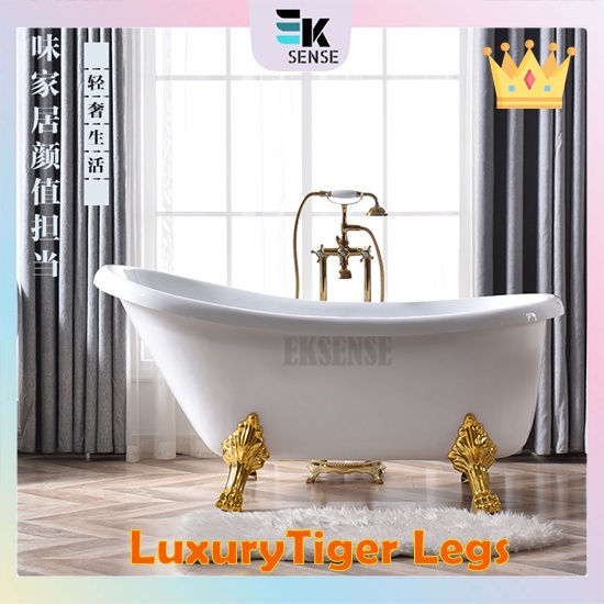 Luxury Imperial Acrylic Standalone Bathtub European Style SPA Double ...