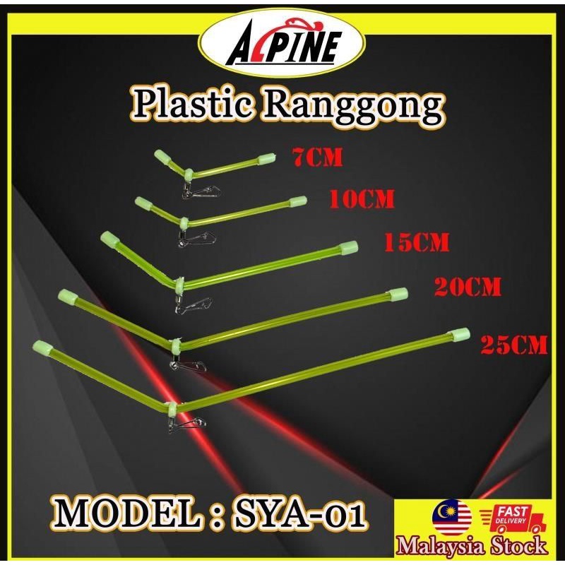 Alpine Plastik Ranggung Perambut Tanduk Luminous ( Model : SYA 01 ...