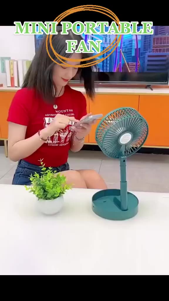 New Kipas Mini Adjustable Mini Fan Kipas Small Cooling Handy Desk Home ...