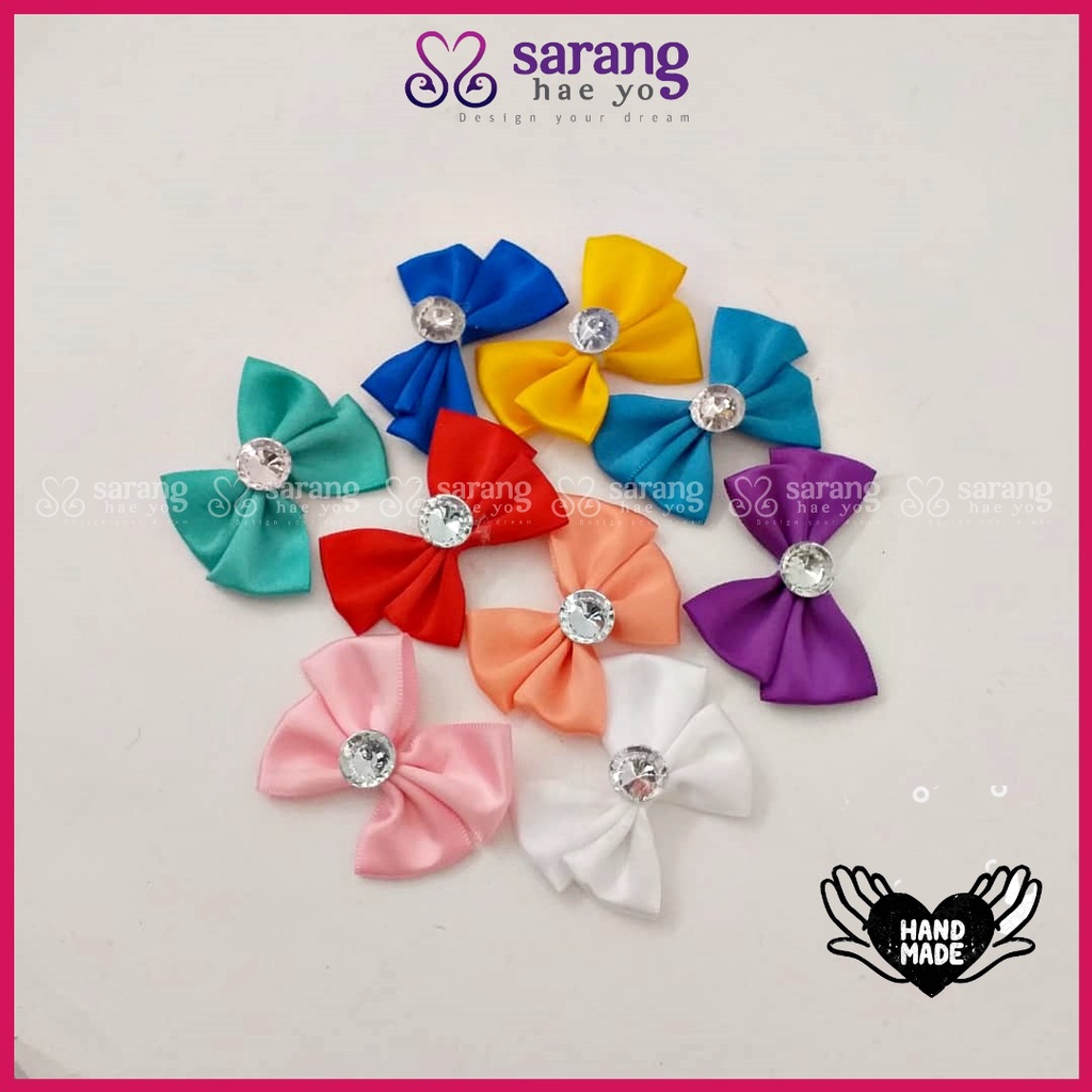 Satin Ribbon Flower Reben Bunga Gubahan Hantaran Corsage Kemduri Bunga ...