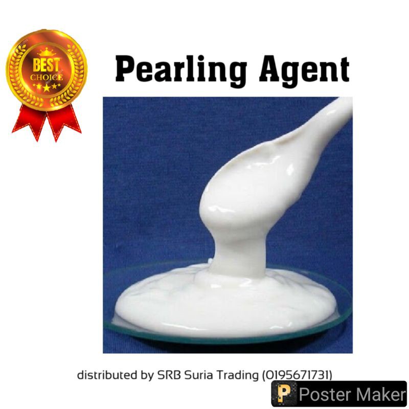 Pearling Agent (Paste) -making Body Syampoo & Cosmetics 1kg | Shopee ...