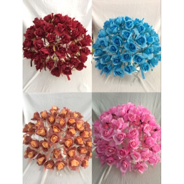 50PCS PREMIUM ROSE BUNGA TELUR BUNGATELUR KAHWIN WEDDING KENDURI EGG ...