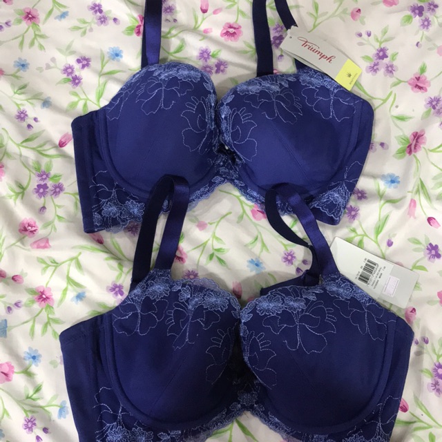 Triumph beauty-full bra combo set(2pcs) | Shopee Malaysia