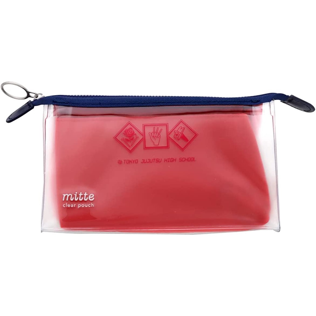 【Sun-star Stationery】Mitte Jujutsu Kaisen Pen Case - C (Red) | Shopee ...