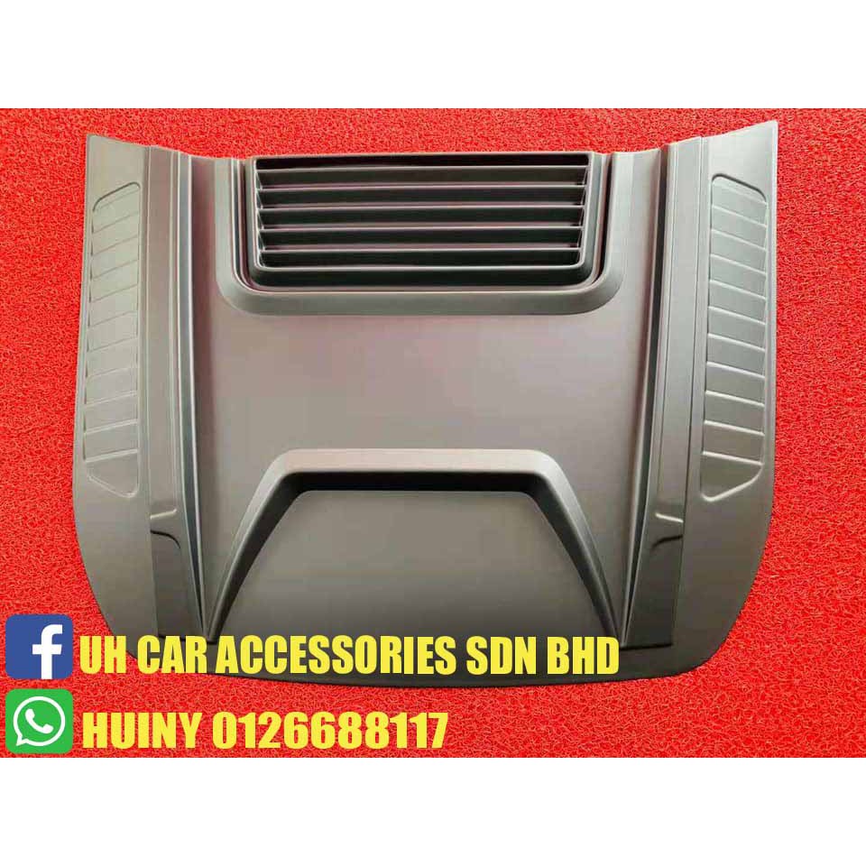 Mitsubishi triton 2019-2021 front bonet bonnet hood scoop abs matt ...