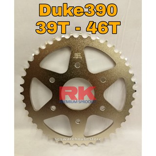 RK Original Rear Sprocket KTM Duke 390 RC 250 RC 390 RC200 Duke 250 ...