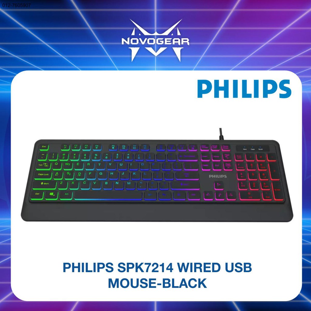 PHILIPS SPK8274 WIRED KEYBOARD | Shopee Malaysia