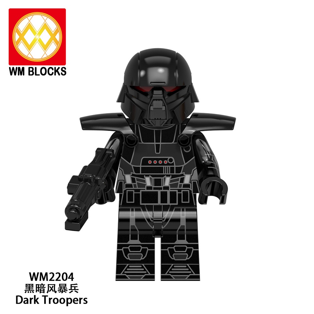 Star Wars Minifigures Building Blocks Toys Mandalorian Series Ahsoka ...