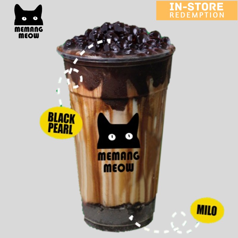 MM34 Memang Meow Milo Sekolah Rendah (Large) - Milk Tea, Boba Tea ...