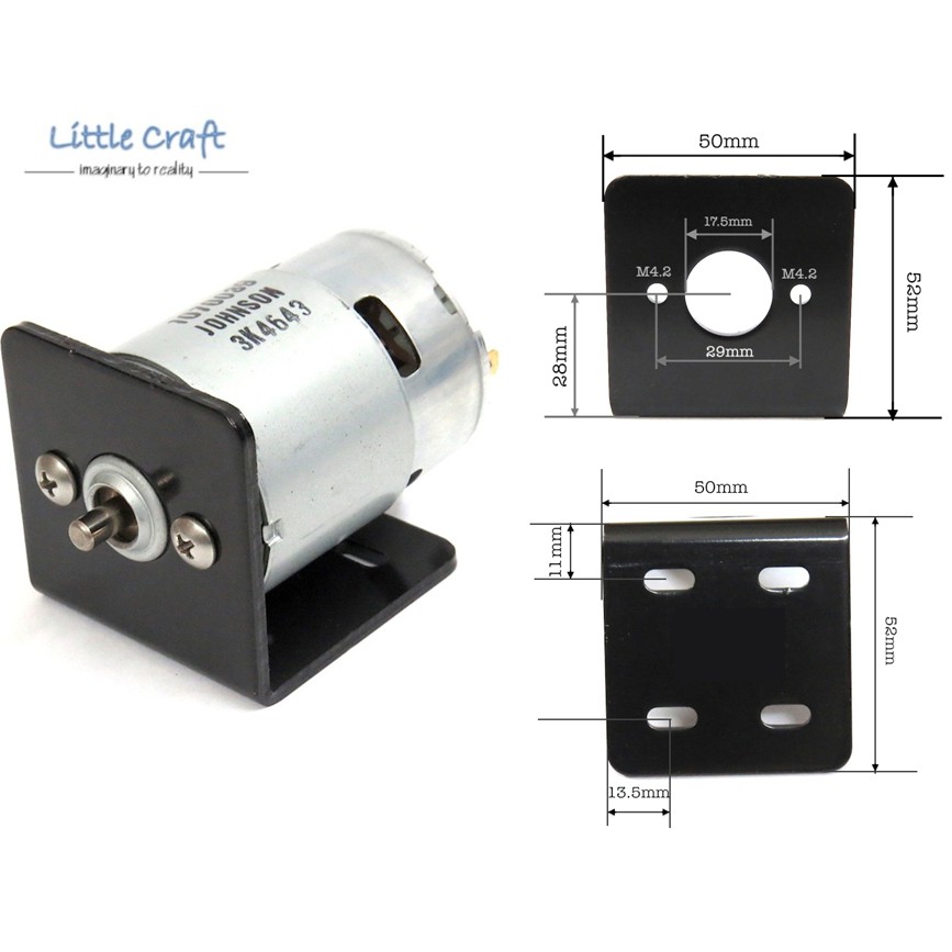 RS-775 DC Motor Right Angle Mounting Bracket | Shopee Malaysia