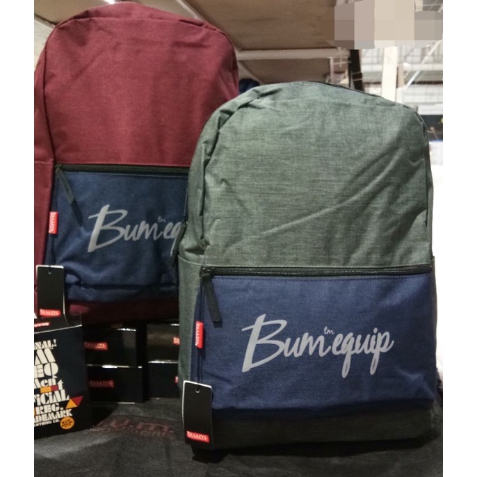 Original BUM Equipment Canvas Backpack (BEC087-N2-91390) | Shopee Malaysia