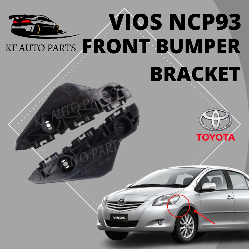 TOYOTA VIOS NCP93 FRONT BUMPER BRACKET | Shopee Malaysia