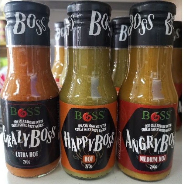BOSS SOS CILI BAWANG PUTIH/CHILLI SAUCE WITH GARLIC(270G) | Shopee Malaysia