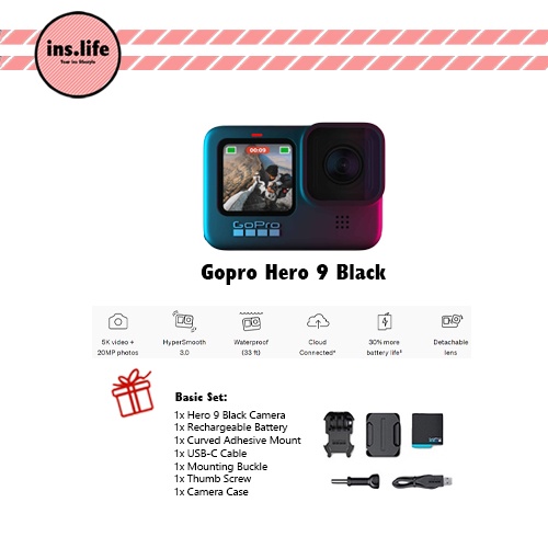 (Original Warranty) GoPro Hero 9 Black Edition Action Camera | Shopee Malaysia