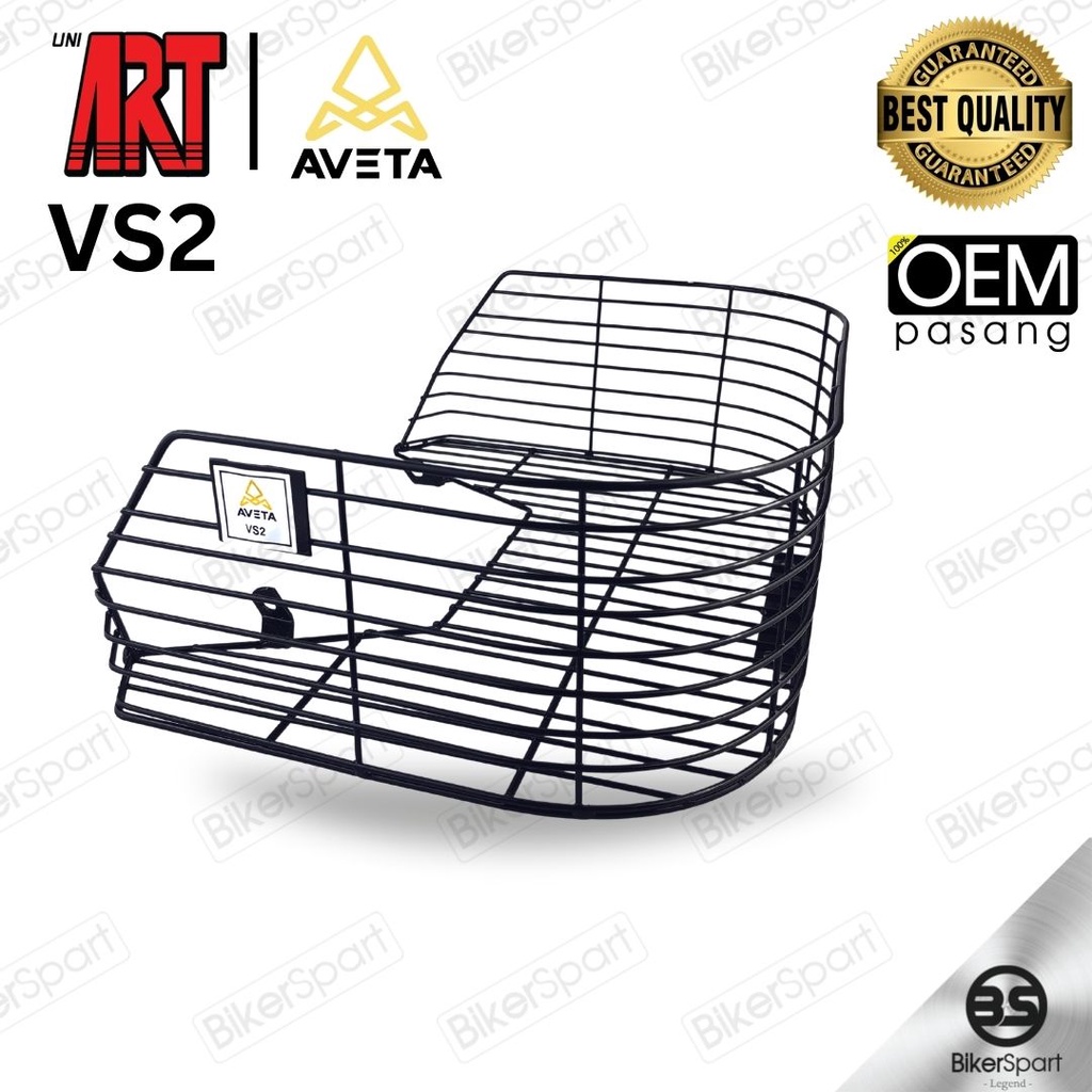AVETA VS2 Black Basket Special Edition Classic Basket Bakul High ...