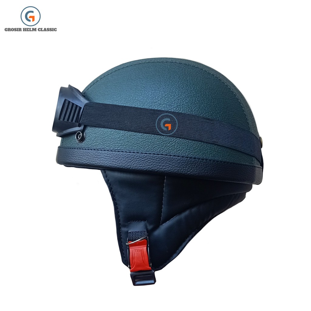 HIJAU Army Green chips RETRO Helmet/RETRO chip Helmet/Helmet/RETRO ...
