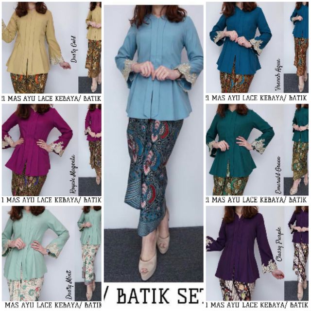 🔥MAS AYU LACE KEBAYA / KEBAYA NYONYA🔥 | Shopee Malaysia