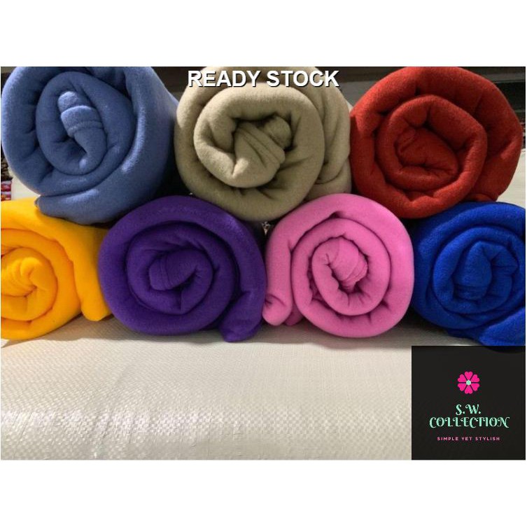 01: SELIMUT FLEECE SINGLE ASRAMA READY STOK - SELIMUT SINGLE - SELIMUT ...