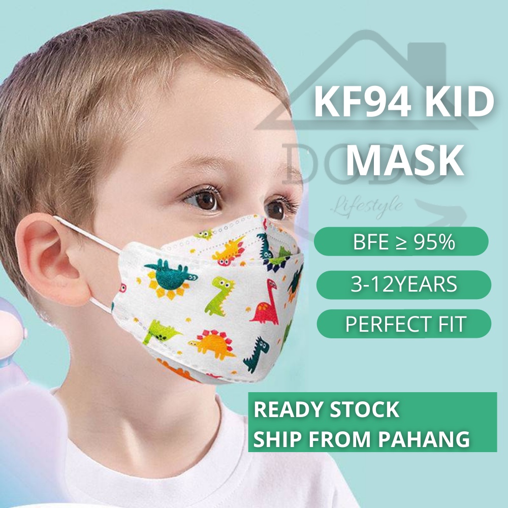 Dodo [Ready Stock] KF94 4Layers 3D Kid Mask 2-12 Years Old Boys Girls ...