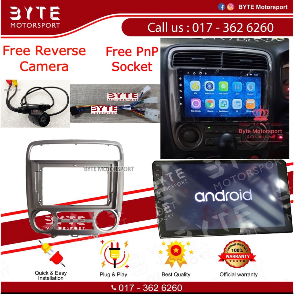 🇲🇾🔌Android Player Honda Stream RN3 2001-2005 💯FOC Reverse Camera💯 🔌 ...