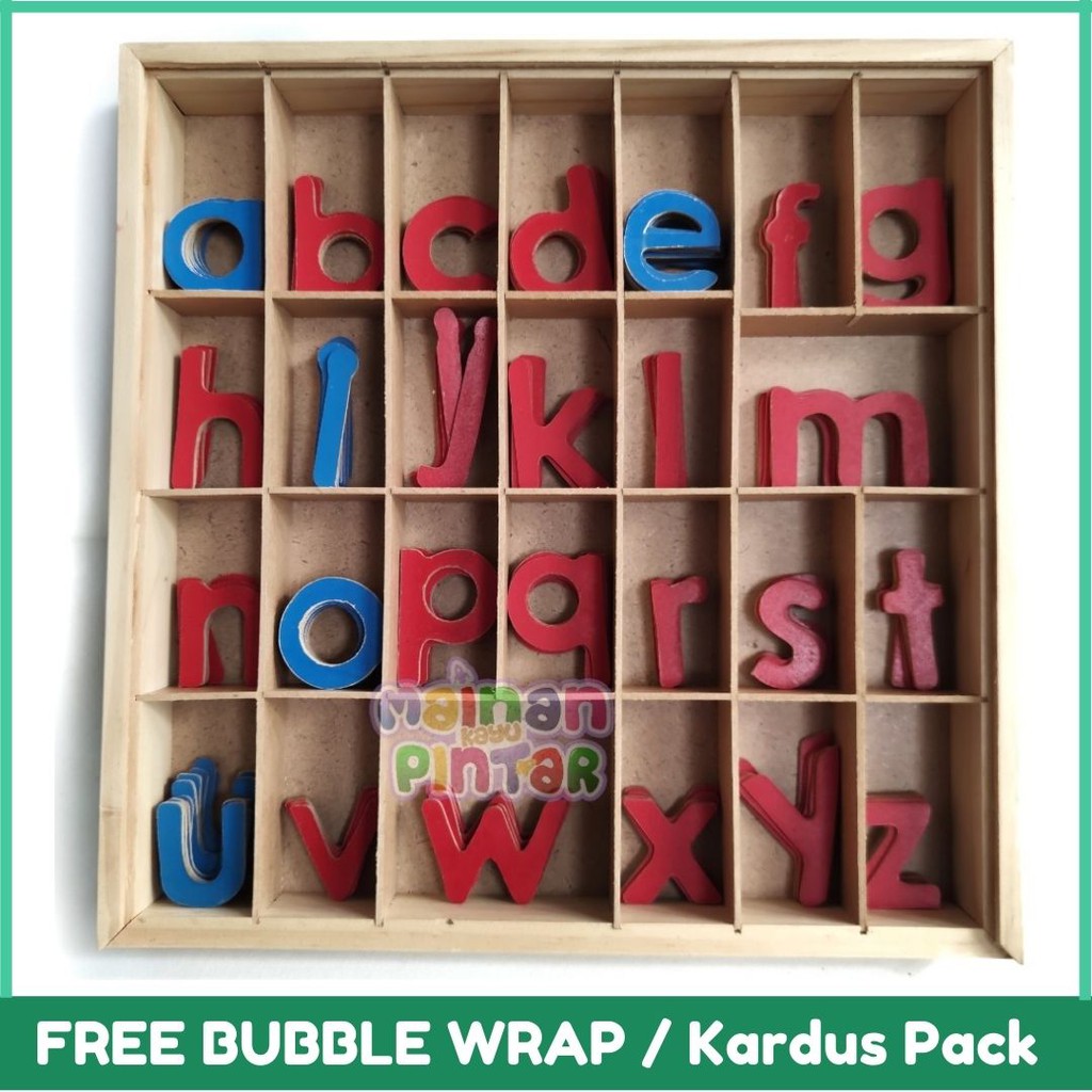 Wholesale Price!! Moveable Alphabet Large Size/Montessori/Educational ...