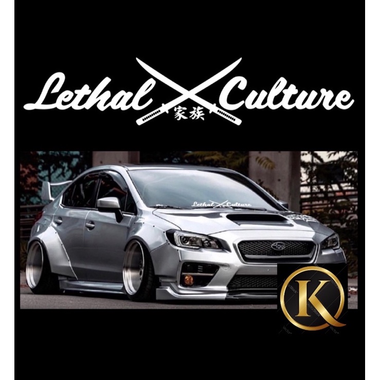 [Ready Stock]K307# Lethal X Culture Family Vinyl Decal Stickers ...