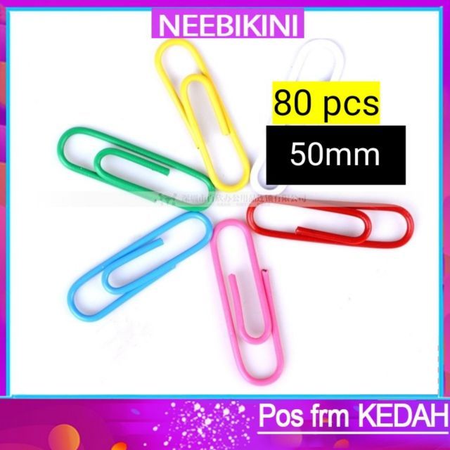 Pos dari Kedah 📎80 pieces 50mm paper clip pin | Shopee Malaysia