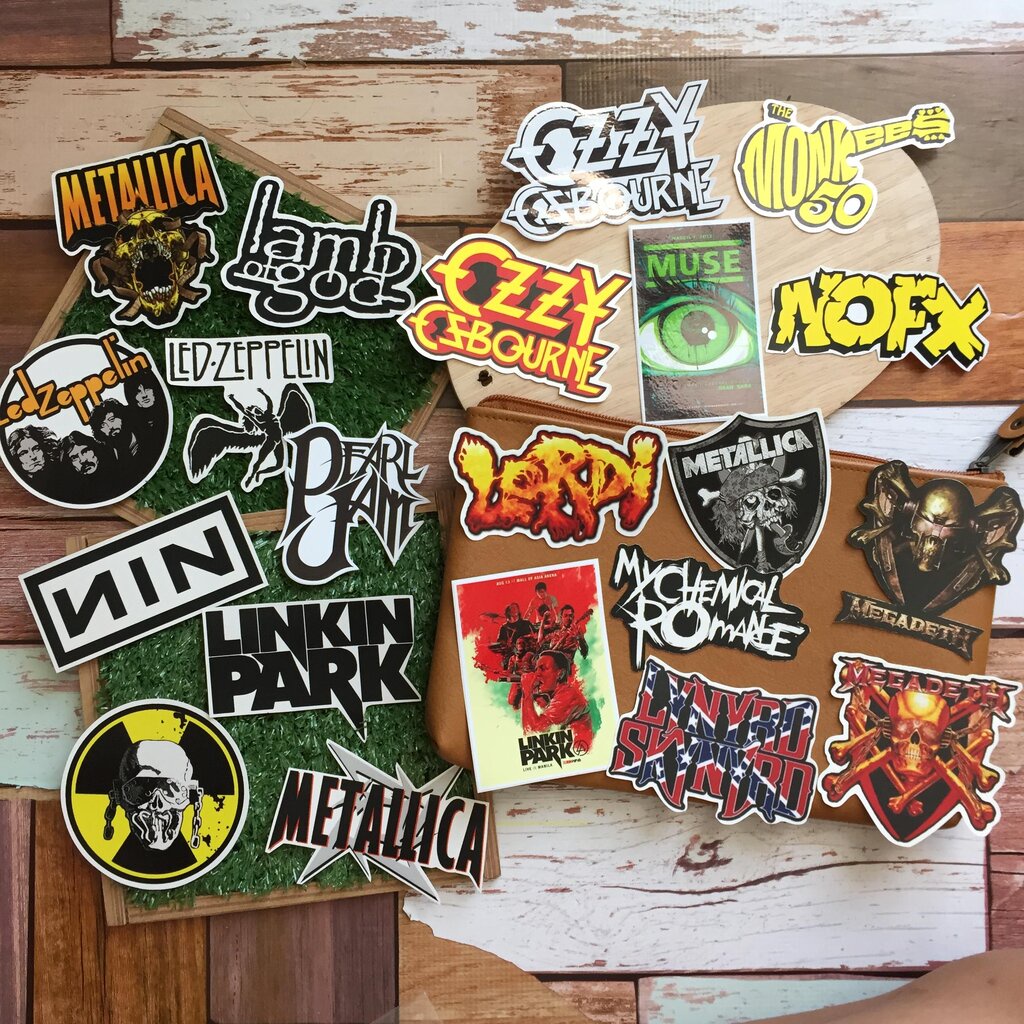 Sticker Waterproof Coating Stripe Band Guitar Motorbike Luggage Decal ...